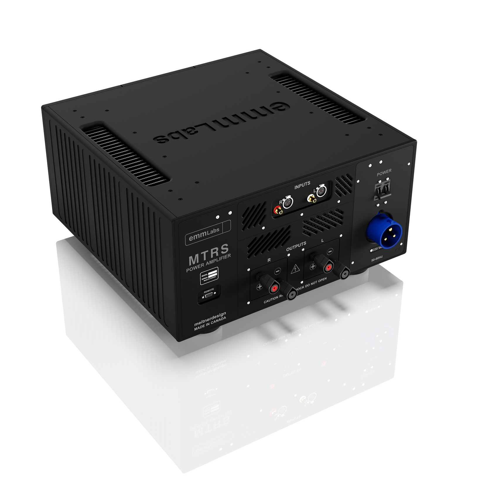 EMM Labs MTRS Stereo Amplifier – EMM Labs & Meitner Audio